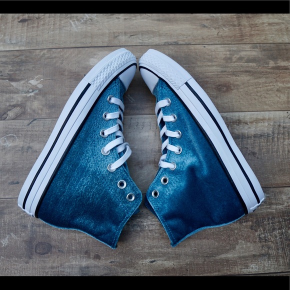 Converse | Shoes | New Converse All Star Chuck Taylor Hi Top Velvet ...